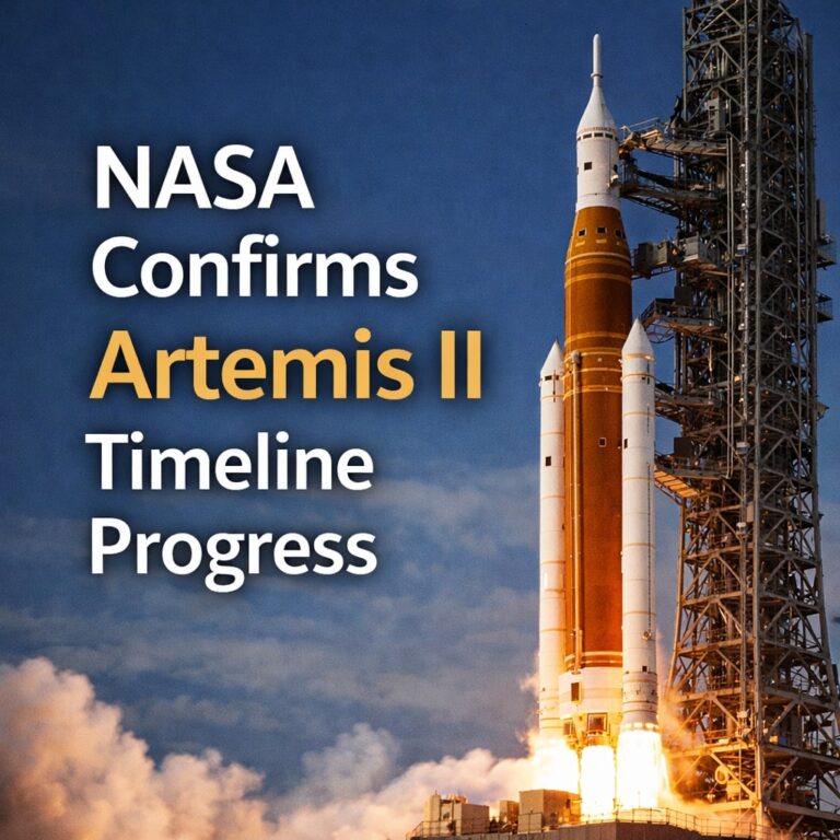 NASA Confirms Artemis II Timeline Progress for 2026